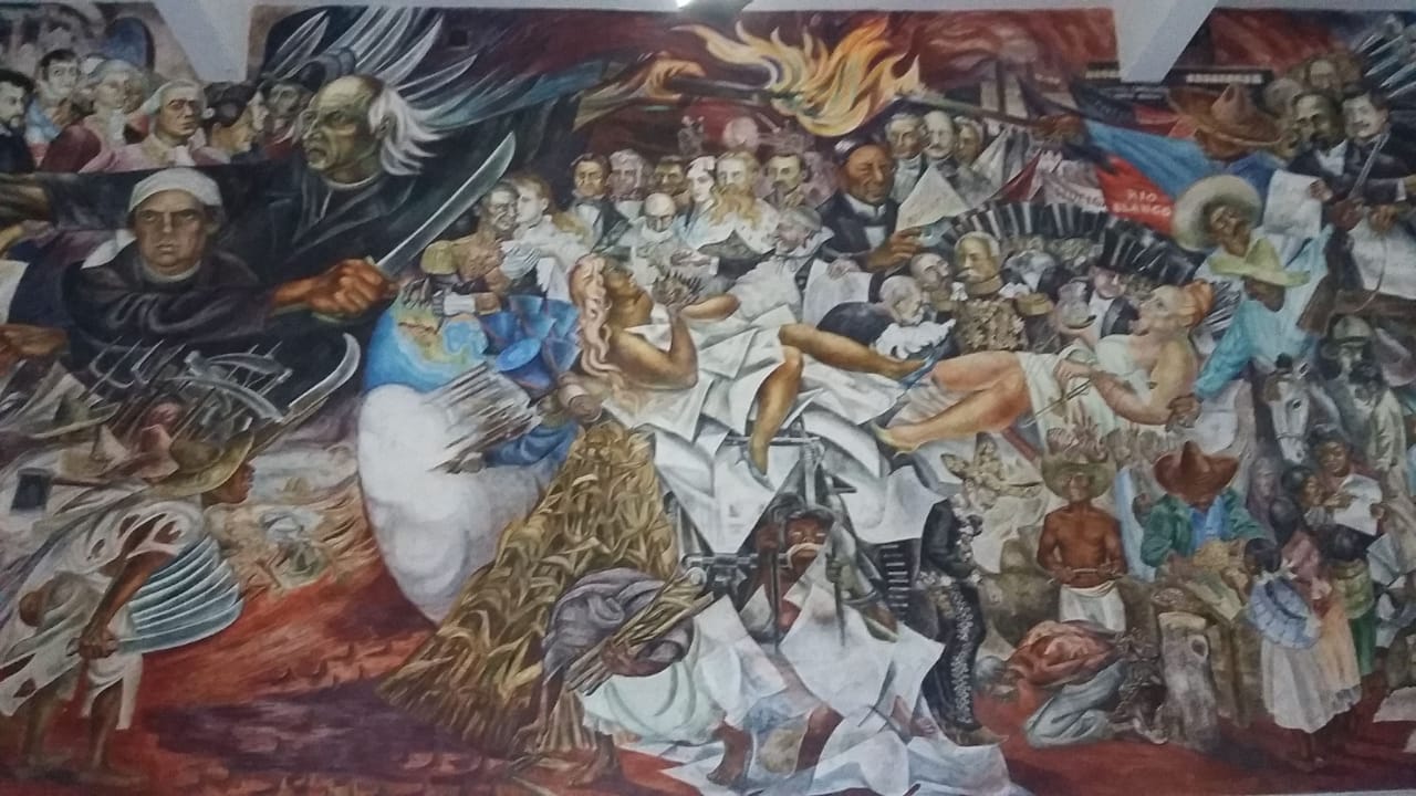 Aguascalientes en la Historia (1961) - Murales del Palacio de Gobierno ...